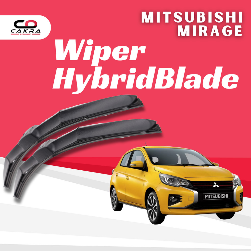 Mitsubishi Mirage Frameless Hybrid Wiper 1 Set Left and Right ...