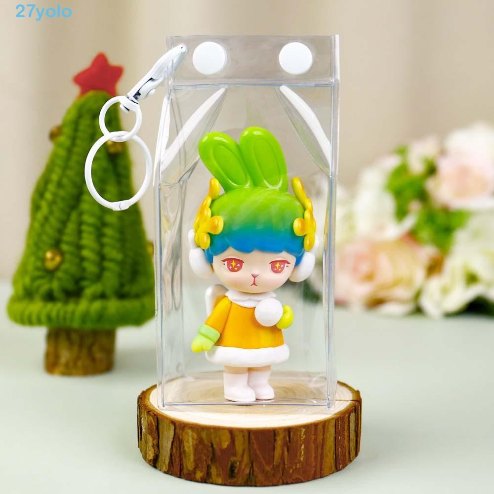 YOLO Clear Outdoor Doll Bag, With Keychain Crossbody Bag Doll Storage ...