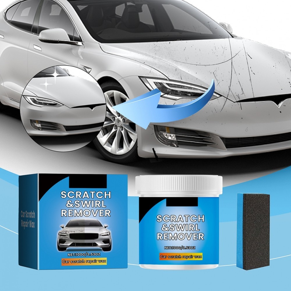 Instant Car Paint Repair Compound Remove Vortex Marks with Easy Wipe ...