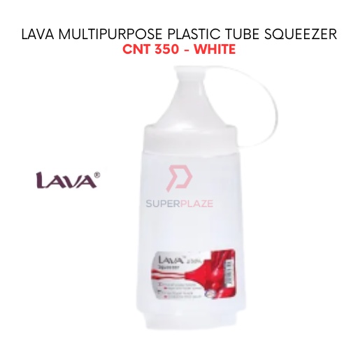 White CNT350 Lava Multipurpose Ketchup Tube Plastic Squeezer Sauce ...