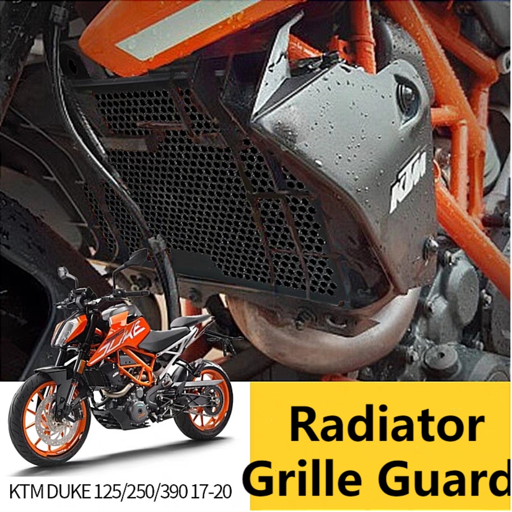 For KTM Duke 390 250 125 2017-2022 CNC Radiator Grille Guard Cover ...