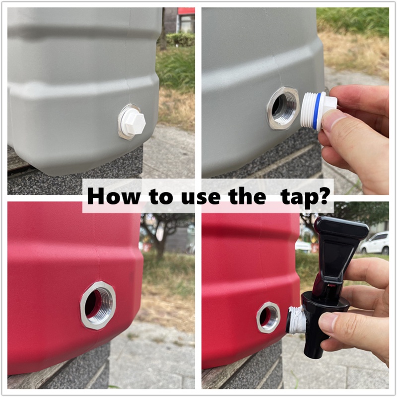 20L Truck Trailer RV Water Holding Tank Bucket With Faucet Food Grade ...