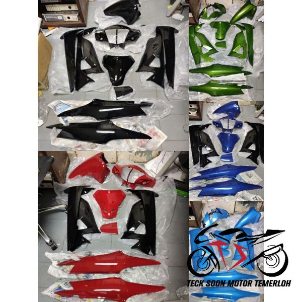 (KOSONG) Coverset cover set (HLD) honda wave100r wave 100r w100r wave ...