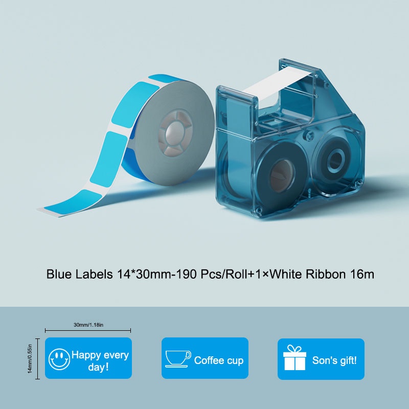 NIIMBOT B18 Portable Color Label Printer, Wireless Bluetooth Connection ...