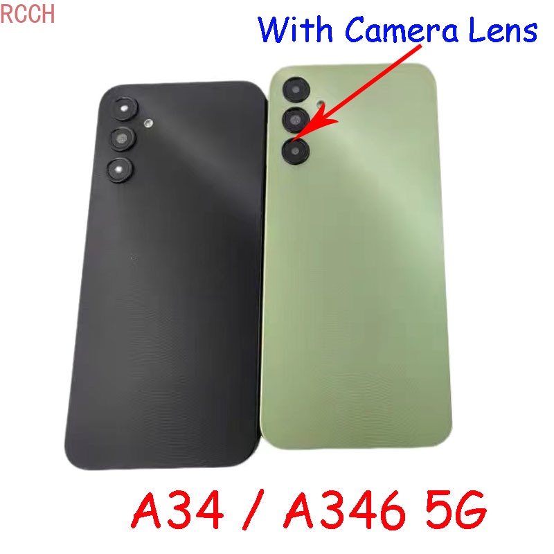 AAAA Quality For Samsung Galaxy A34 A346 5G Back Battery CoverWith ...