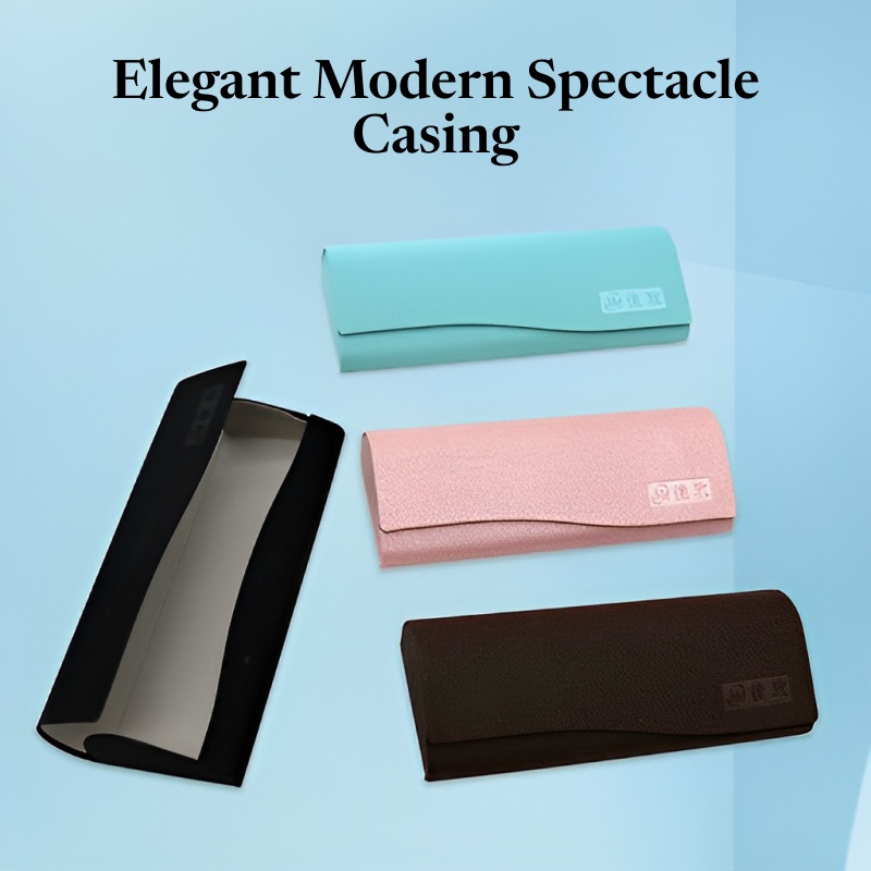 Elegant Magnetic Spectacle Casing Glasses Case Rectangle Protector Box ...