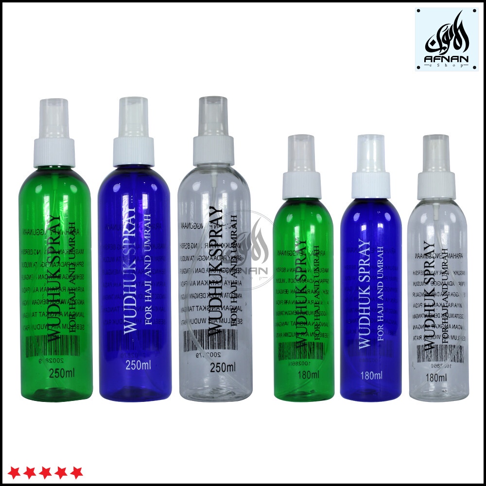 BOTOL WUDHU SPRAY Btll Wuduk Botol Wudhu Bottle Spray Travel Wudhuk ...