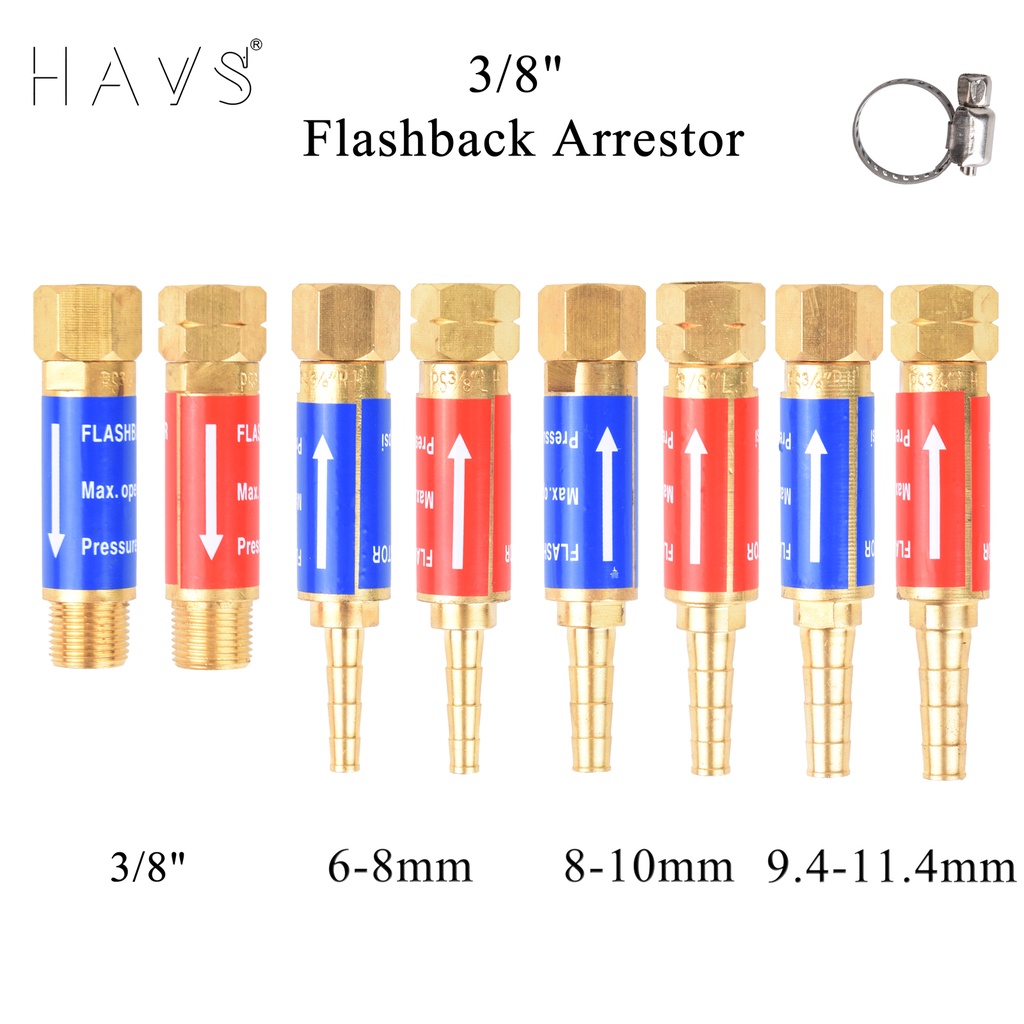 Flashback Arrestor Oxygen Acetylene Propane Check Valve Flame Buster G3 ...