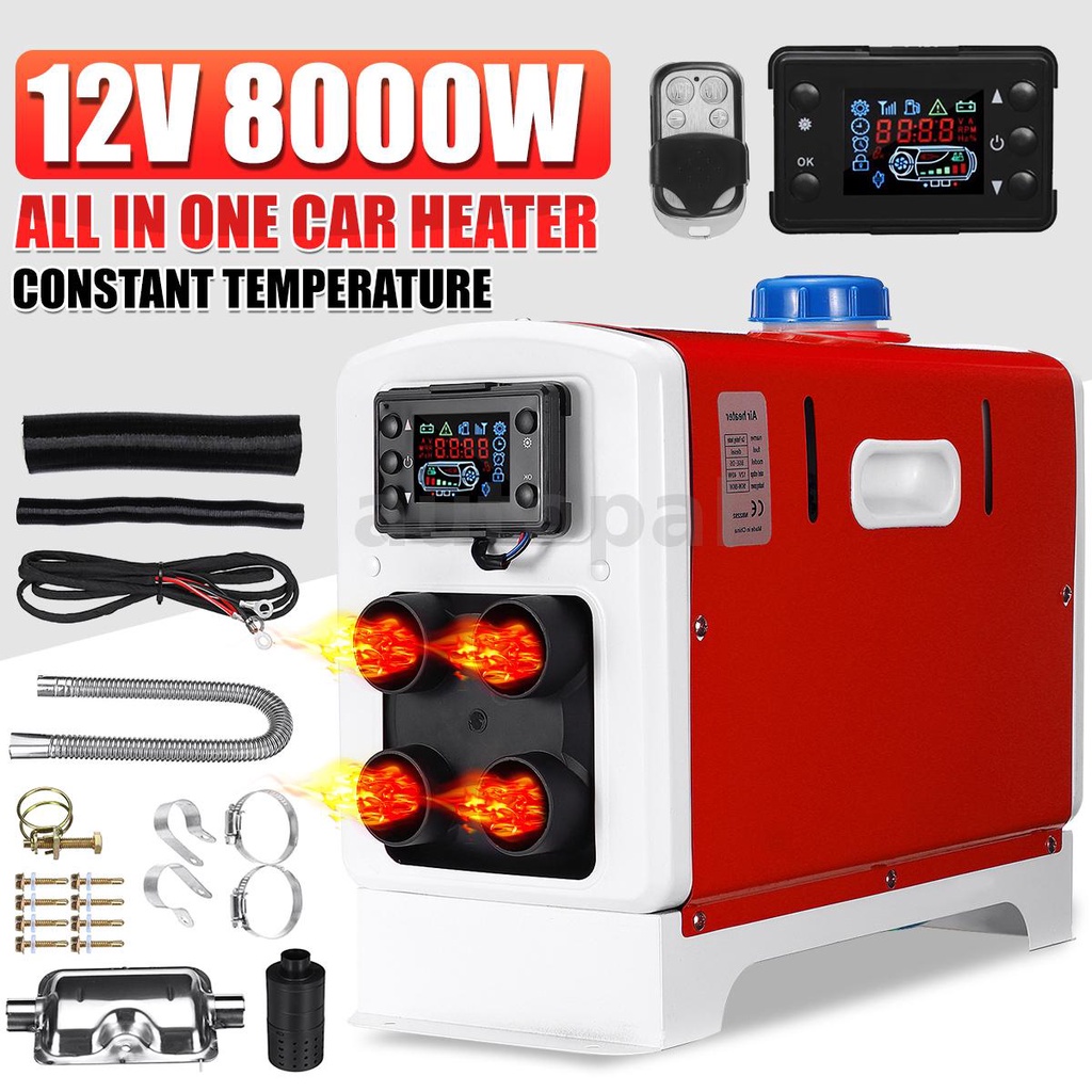 12V 8KW Air Diesels Car Parking Heater All In One Thermostatic Low ...