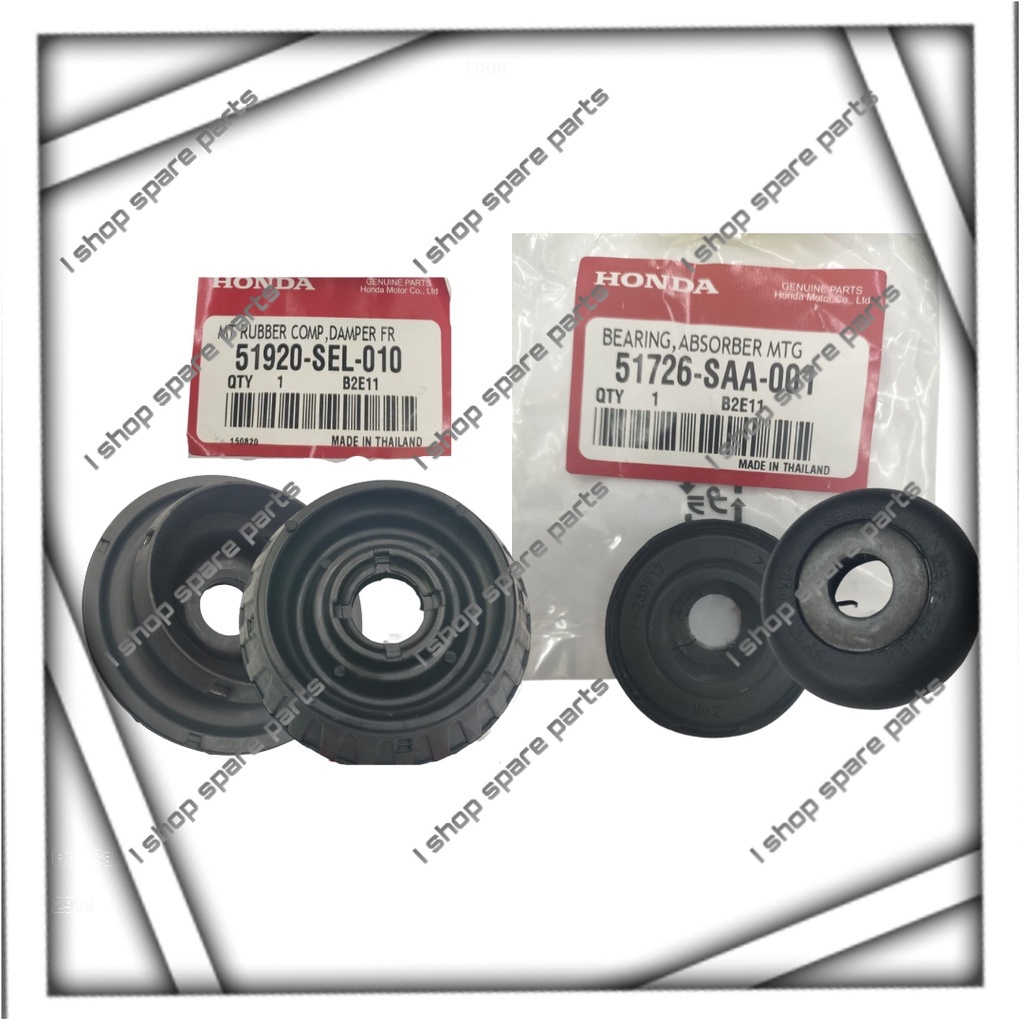 (OEM PARTS) FRONT ABSORBER MOUNTING & ABSORBER BEARING HONDA CITY SEL ...