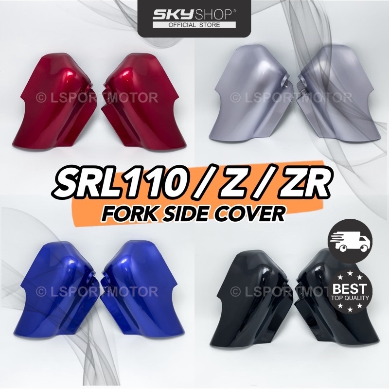 LAGENDA SRL110 / SRL110Z / SRL110ZR FORK SIDE COVER (R/L) DEPAN FRONT ...