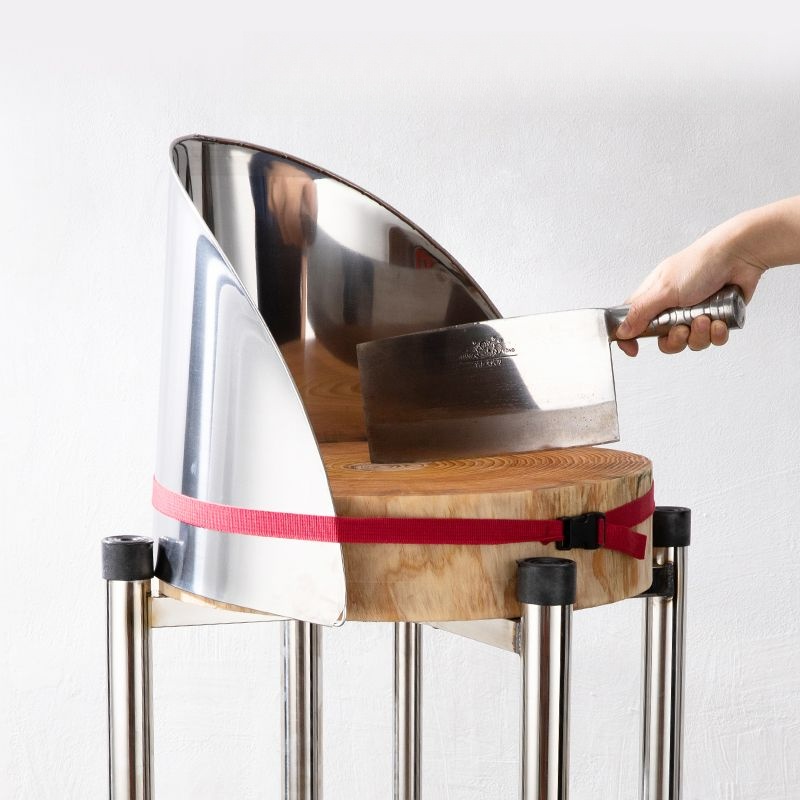 Stainless Steel Rack cutting board rack four corners floor chopping ...