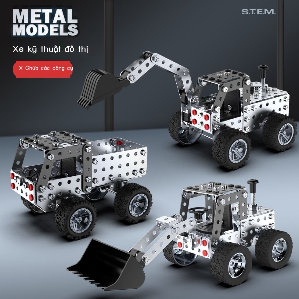 3d three-dimensional metal assembly model boy toy engineering gift ...
