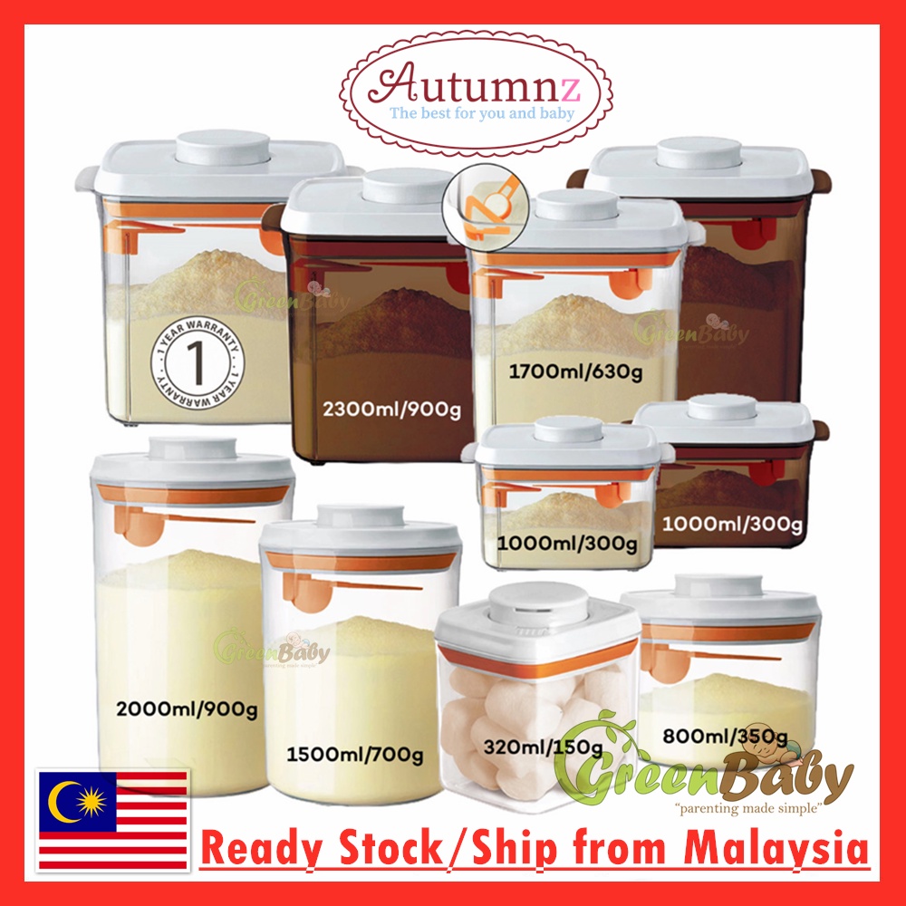 Autumnz Airtight Container Food / Milk Powder / Snack Storage Container ...