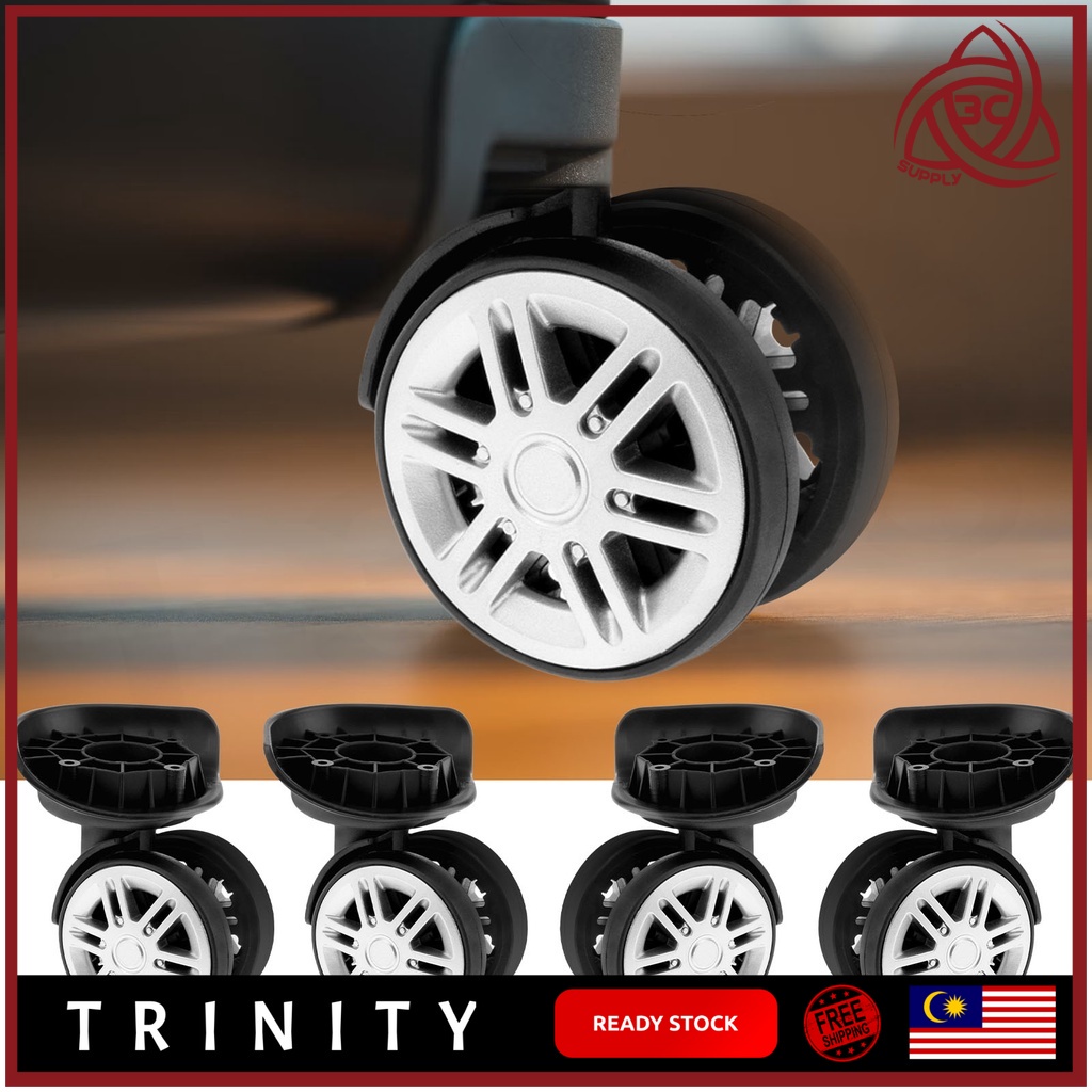 4 Biji 4pcs x 1Set Roda Parts Black Color Sesuai Semua Replacement ...