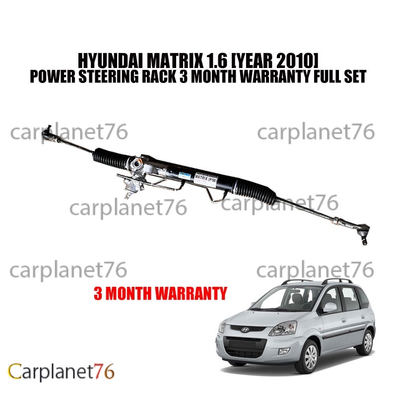 HYUNDAI MATRIX 1.6 [YEAR 2010] POWER STEERING RACK 3 MONTH WARRANTY ...