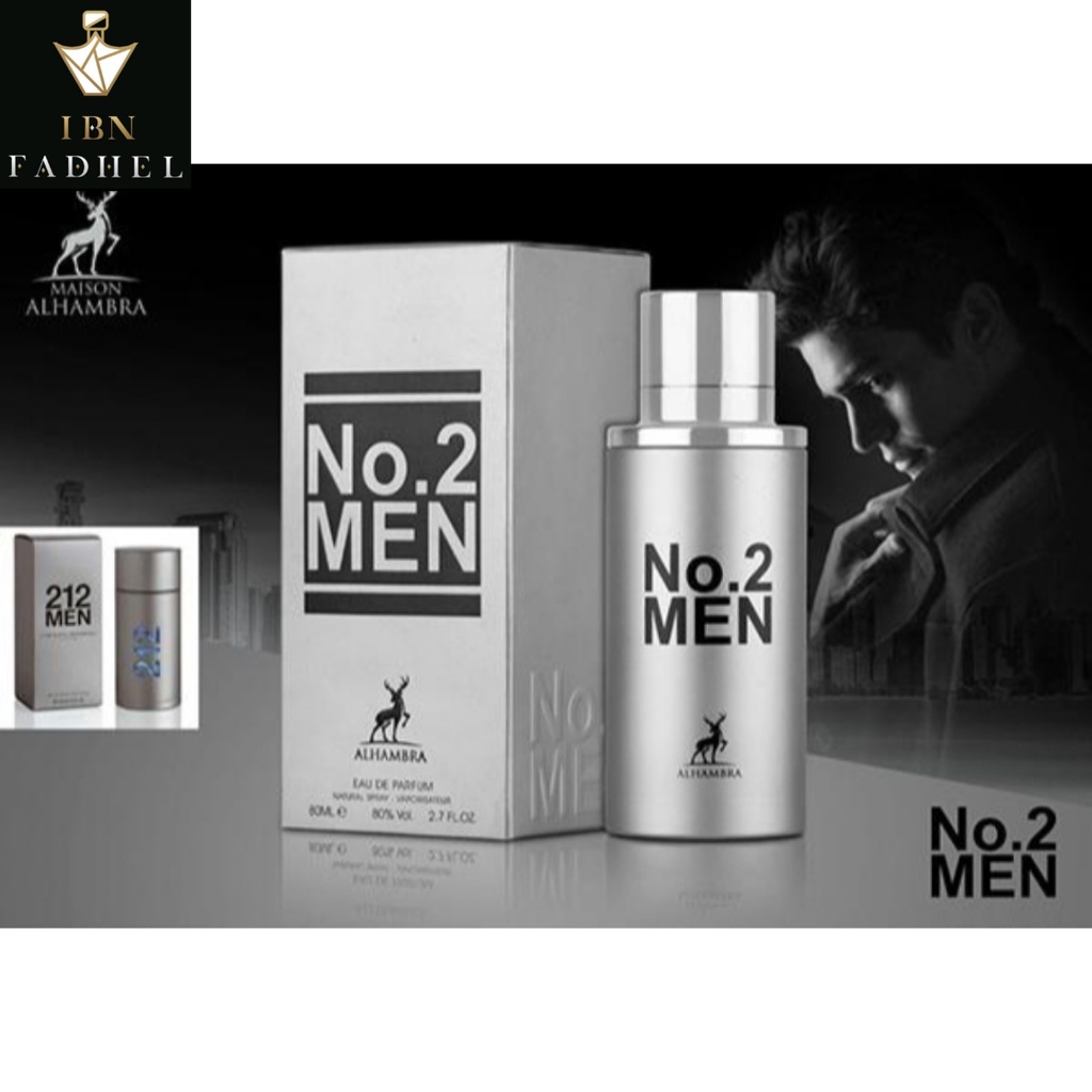 No. 2 Men Perfume 80ml EDP by Maison Alhambra perfume | Shopee Malaysia