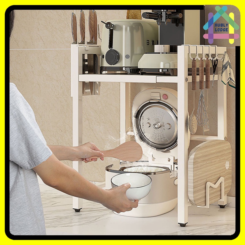 RAK DAPUR OVEN RACK RICE COOKER SHELF KITCHEN RACK KITCHEN ORGANIZER ...
