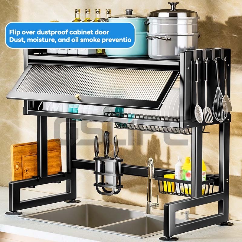MOK Dish Drying Rack 105*30*80CM Large Capacity Drying Rack Dish ...