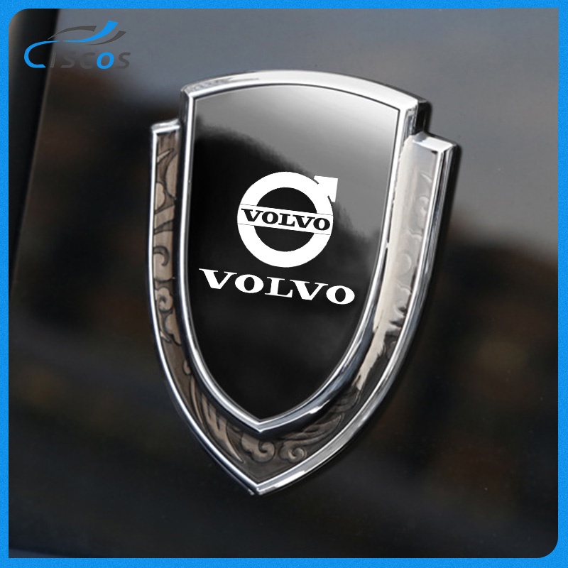 Ciscos Metal Car Emblem Decoration Sticker For Volvo S60 V40 XC90 XC60 ...