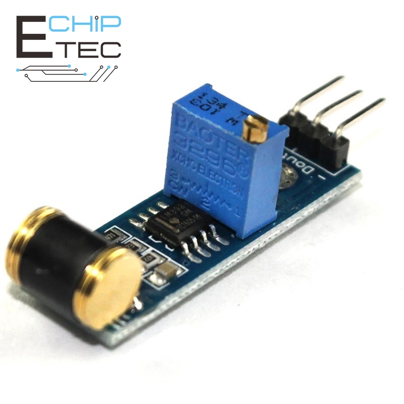 1PCS The 3-pin 801S vibration switch detection sensor Module is ...