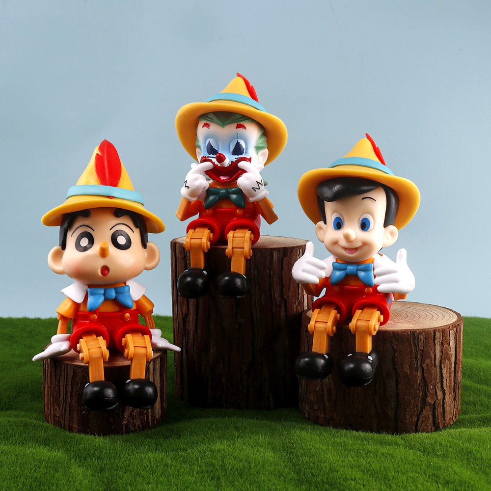 Ready Stock Crayon Shin-Chan Ornaments Puppet Pinocchio Clown ...
