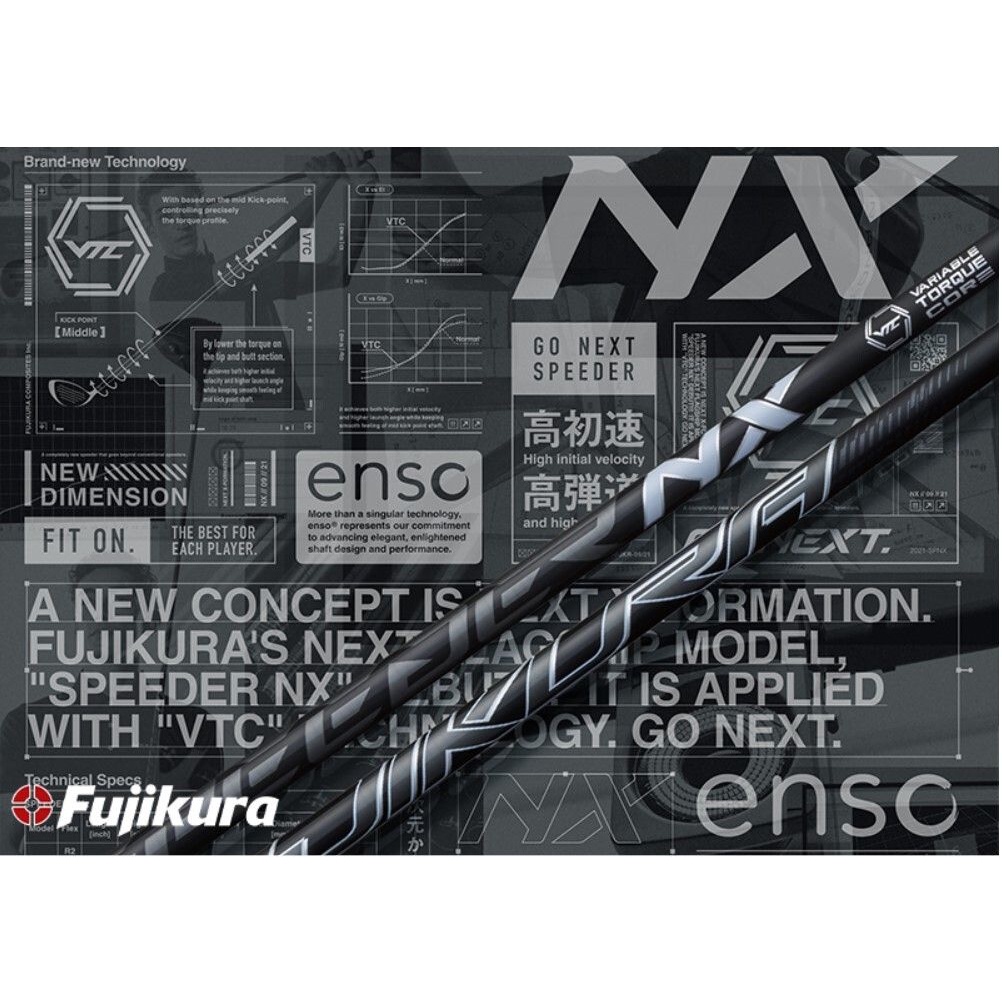 Fujikura Speeder NX Black Driver/Wood Shaft | Shopee Malaysia