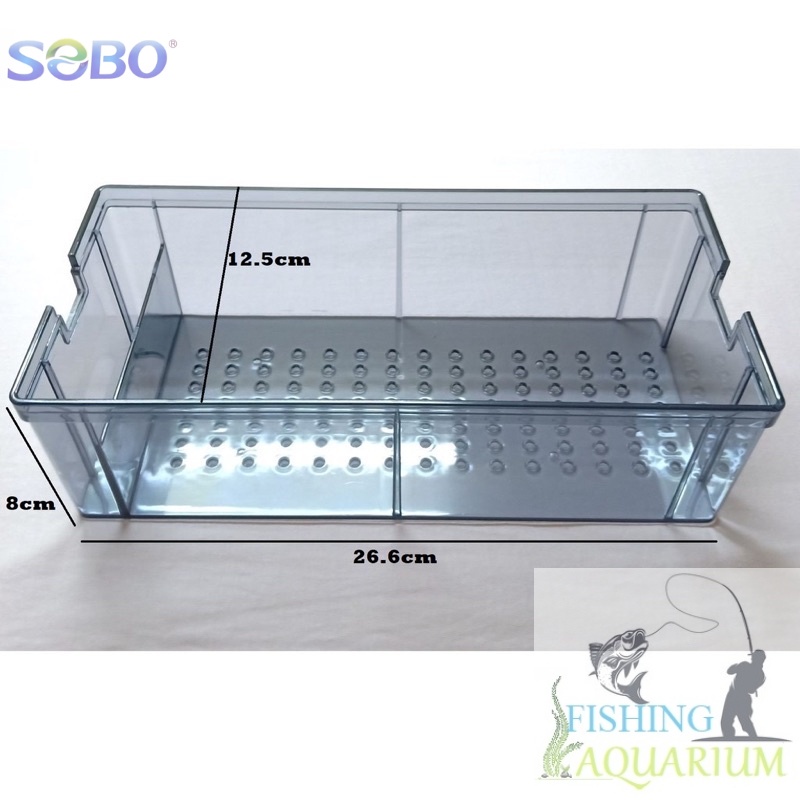 FISHING & AQAURIUM SOBO Drip Trickle Filter Box Only Aquarium Top ...