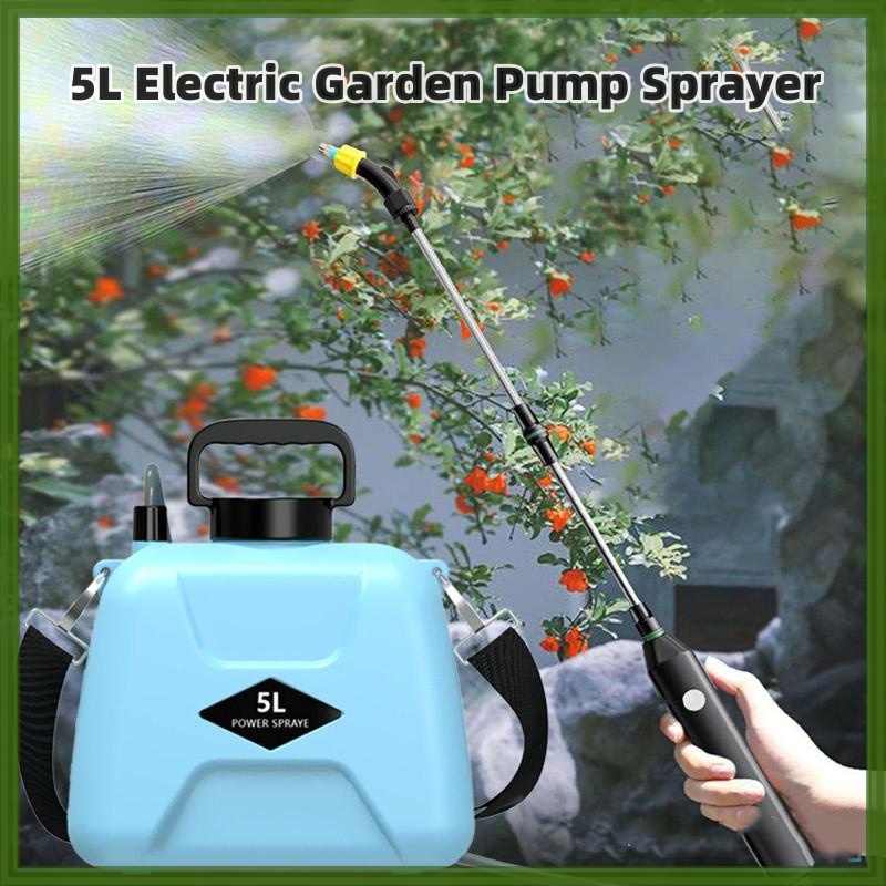 5L/8L 2400Mah Battery electric sprayer pump pam racun bateri tong racun ...