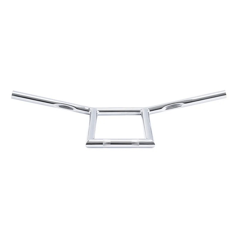 Motorcycle Chrome/Matte Black 1" Window Bars Handlebars For Harley ...