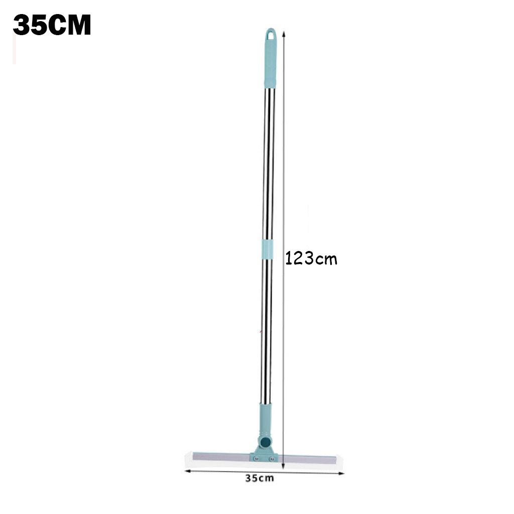 35/52CM Magic Broom Floor Wiper Scraper 180° Degree Rotatable Silicon ...