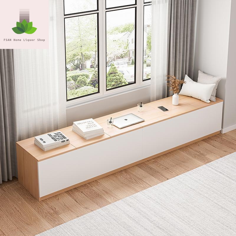 Bay window cabinet flip floor cabinet can sit home balcony cabinet ...
