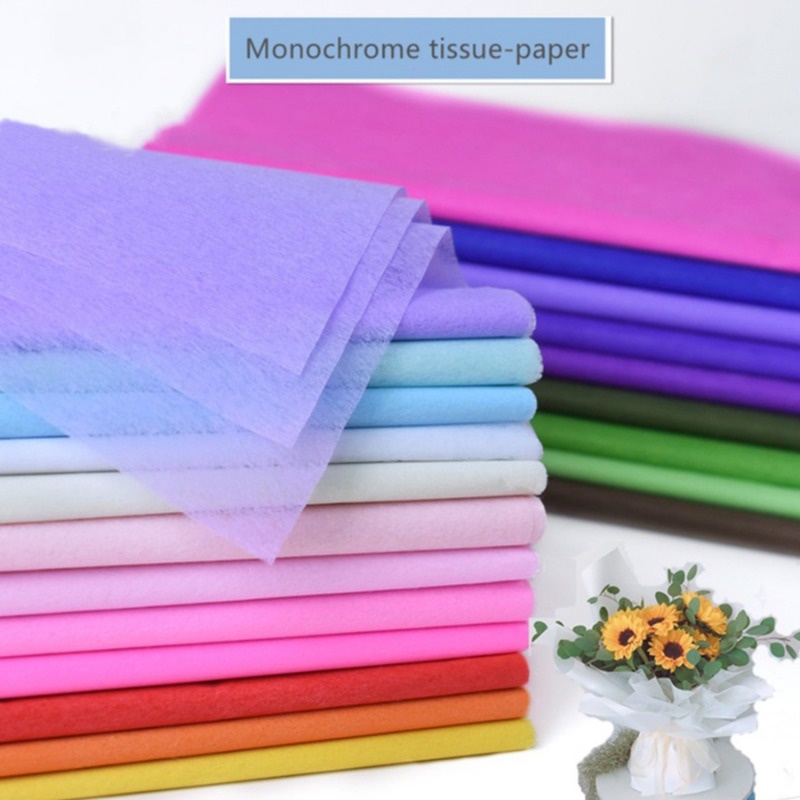 10 Sheets Tissue Paper Wrapping Art Tissue Paper for Craft Floral ...