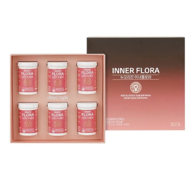 New Origin Innerflora UREX Probiotics 170mg x 30 capsules x 6 packs ...