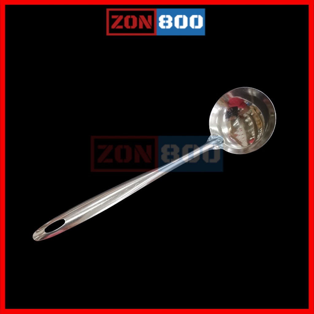 Stainless Steel Kitchen Steamboat Ladle 7cm / Senduk Steamboat / L26cm ...
