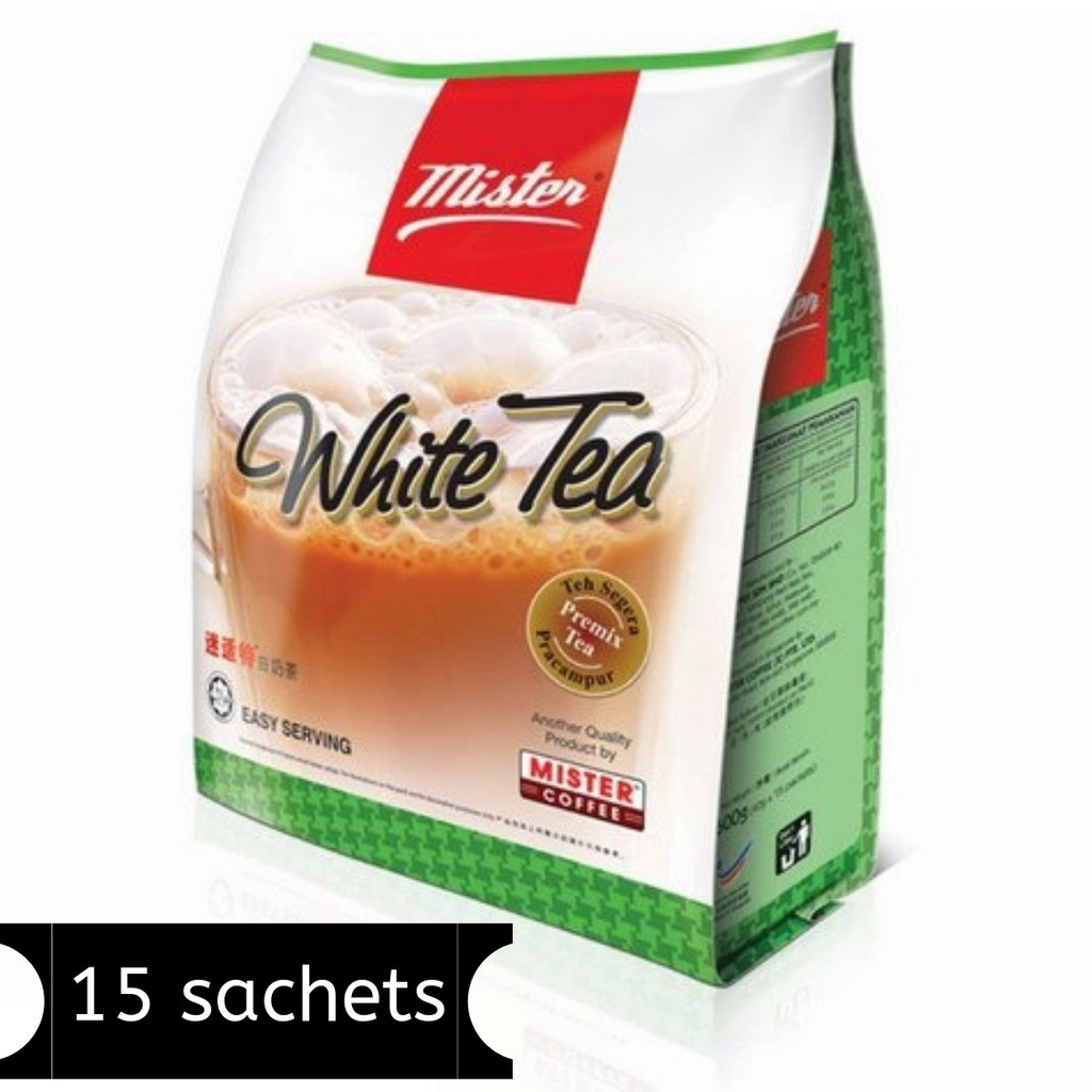 Mister - White Tea 15 Sachets x 40g 3 in 1 coffee Made In Malaysia ...