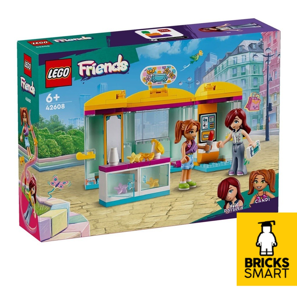 LEGO 42608 Friends Tiny Accessories Store Building Toy Set (129 Pieces ...