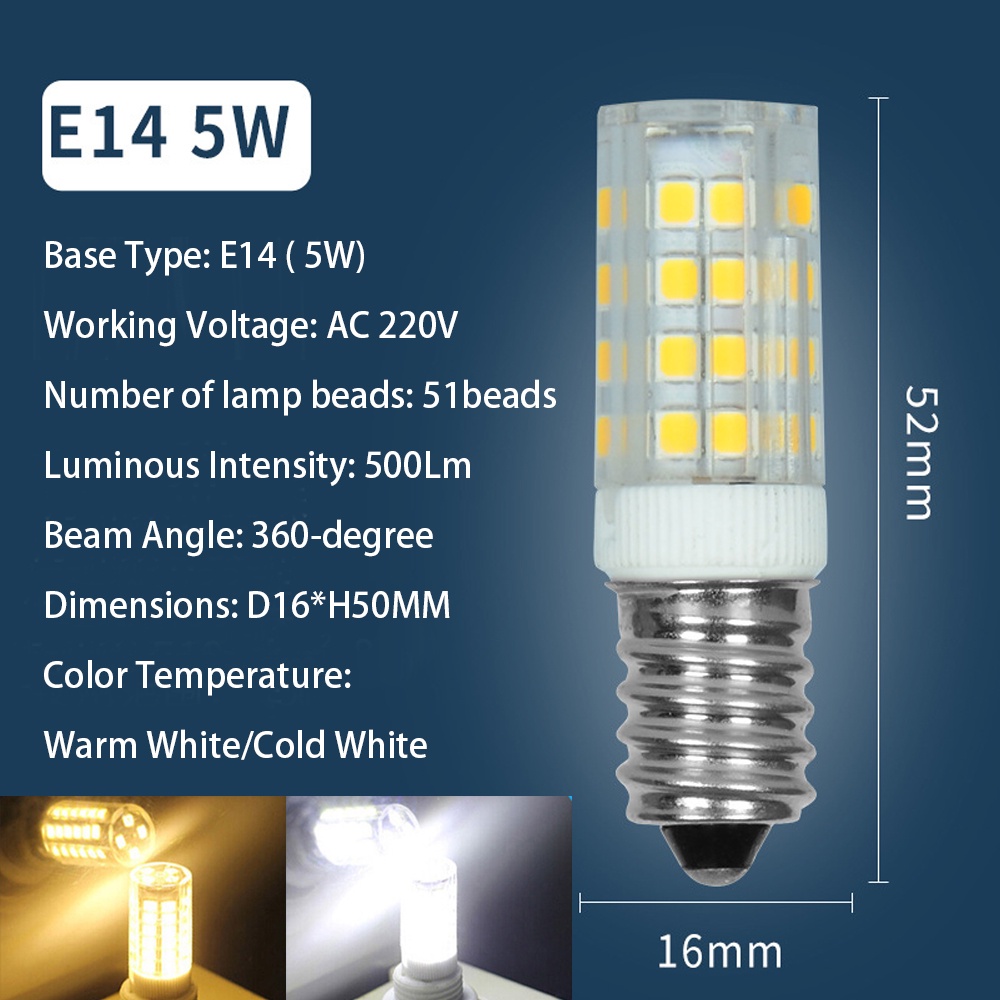 Super Bright 3W 5W 7W 9W Led Bulb E12 E14 Corn Lamp 220V Highlight Led Light Bedroom Living Room ...