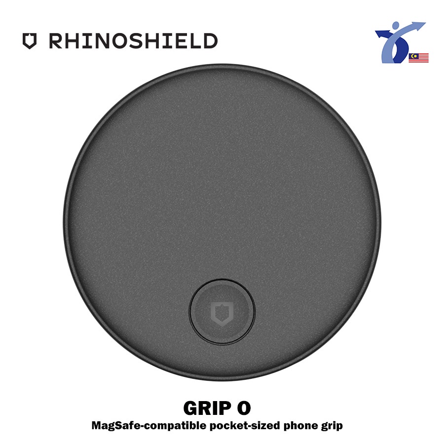RhinoShield GRIP O MagSafe-compatible pocket-sized phone grip | Shopee Malaysia
