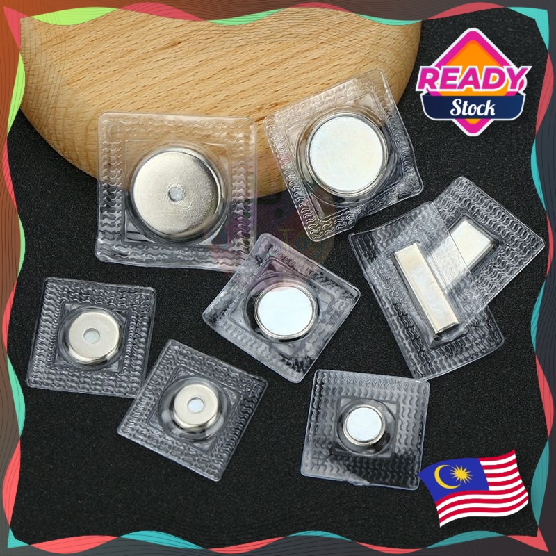 1 Pairs Magnetic Snap DIY SewingTools Buttons Strong Magnetic | Shopee ...