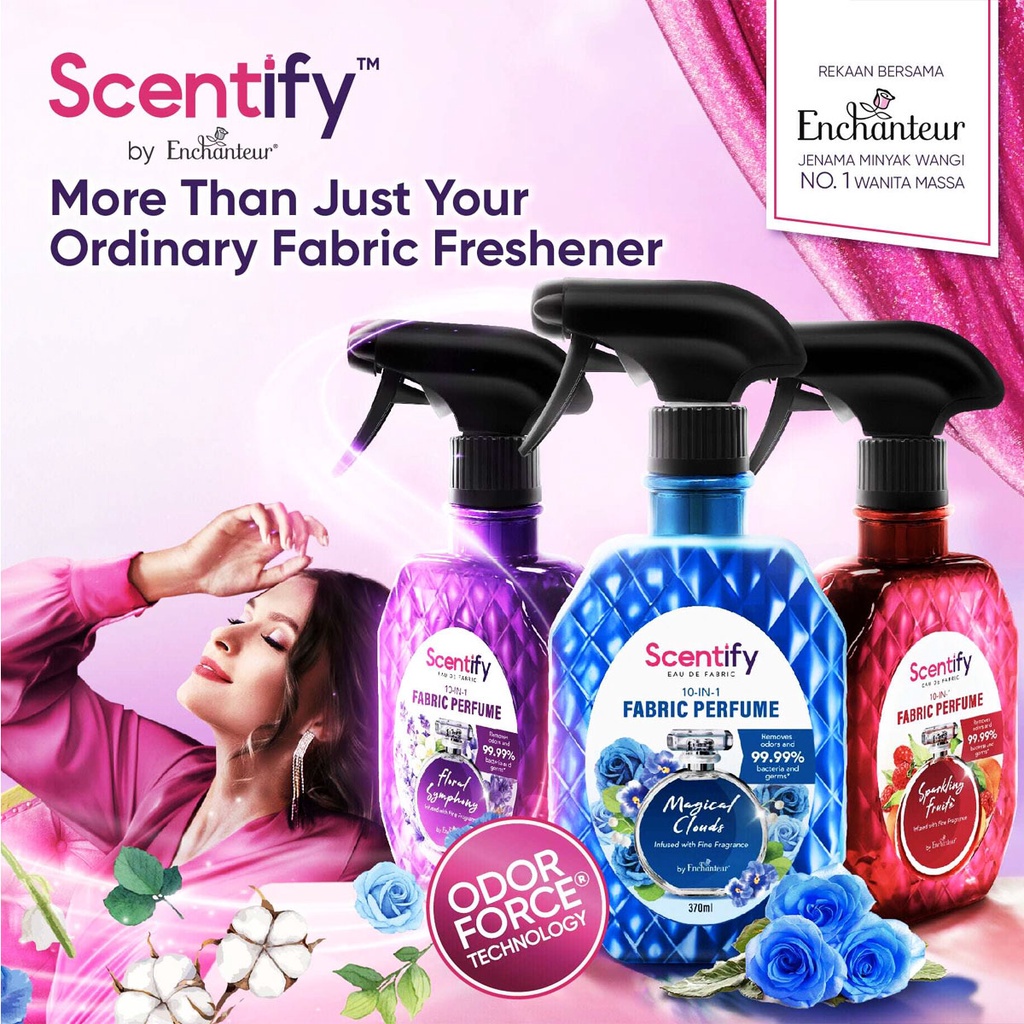 Scentify 10 in 1 Fabric Perfume / Pewangi Kain 370ml | Shopee Malaysia