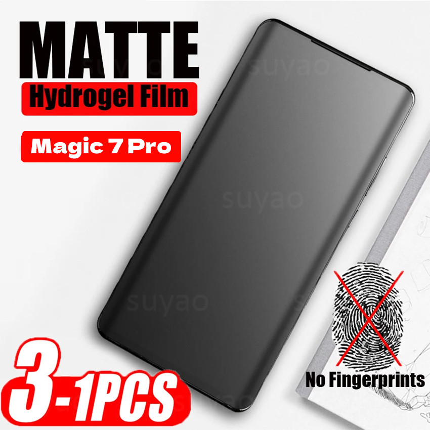 For Honor Magic 7 Pro 7Pro 2025 9D Tempered Film Matte Glass Magic7 Magic7Pro Magic6Pro 6 9H ...