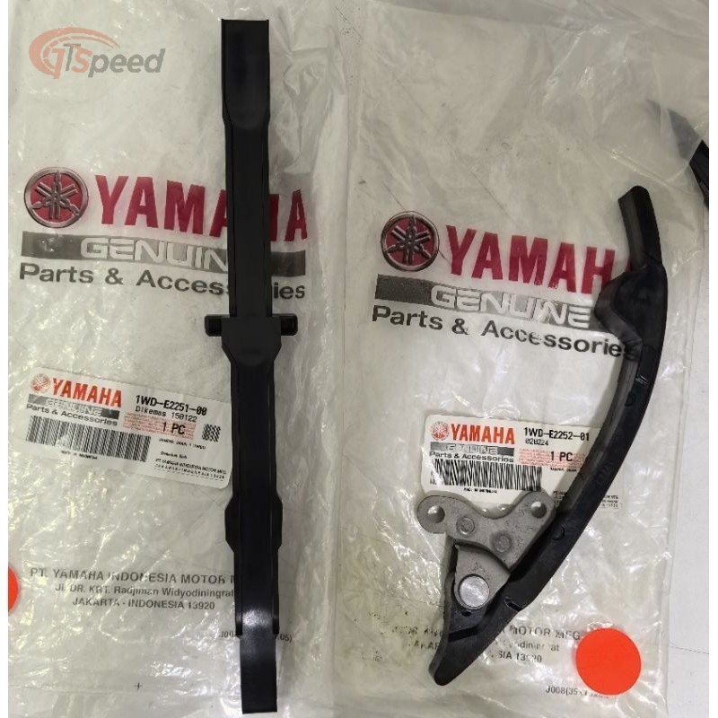 100% ORIGINAL -YAMAHA R25 MT25 DAMPER TIMING CHAIN GUARD -1WD-E2251-00 ...