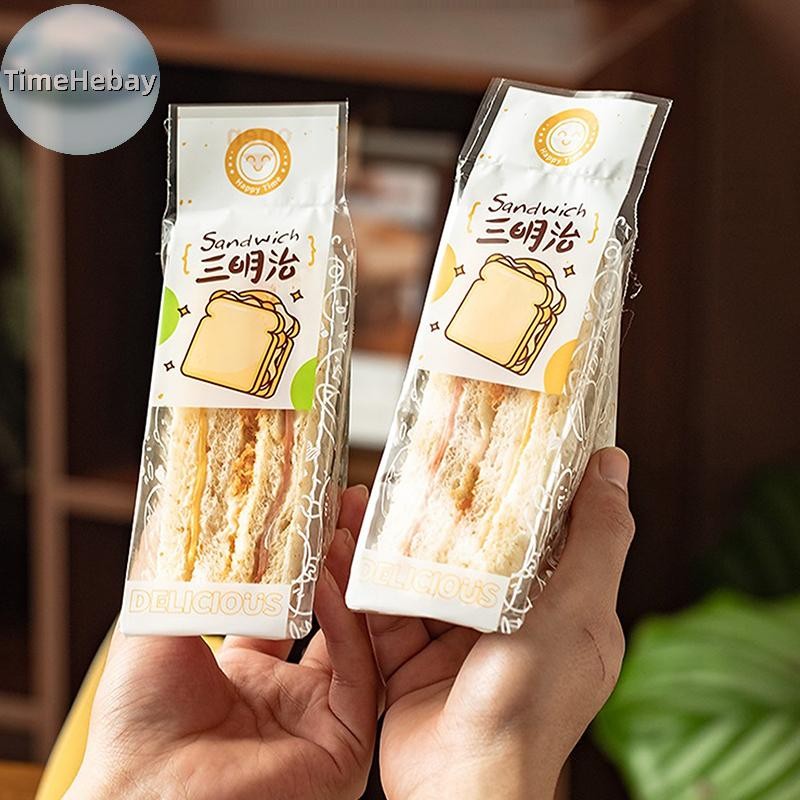 TimeHebay 100 PCS Sandwich Wrappers Special Disposable Easy To Tear ...