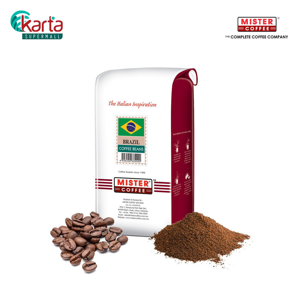 Mister Coffee Country Series Brazil 500g (EXP: SEPT 2025) | Shopee Malaysia