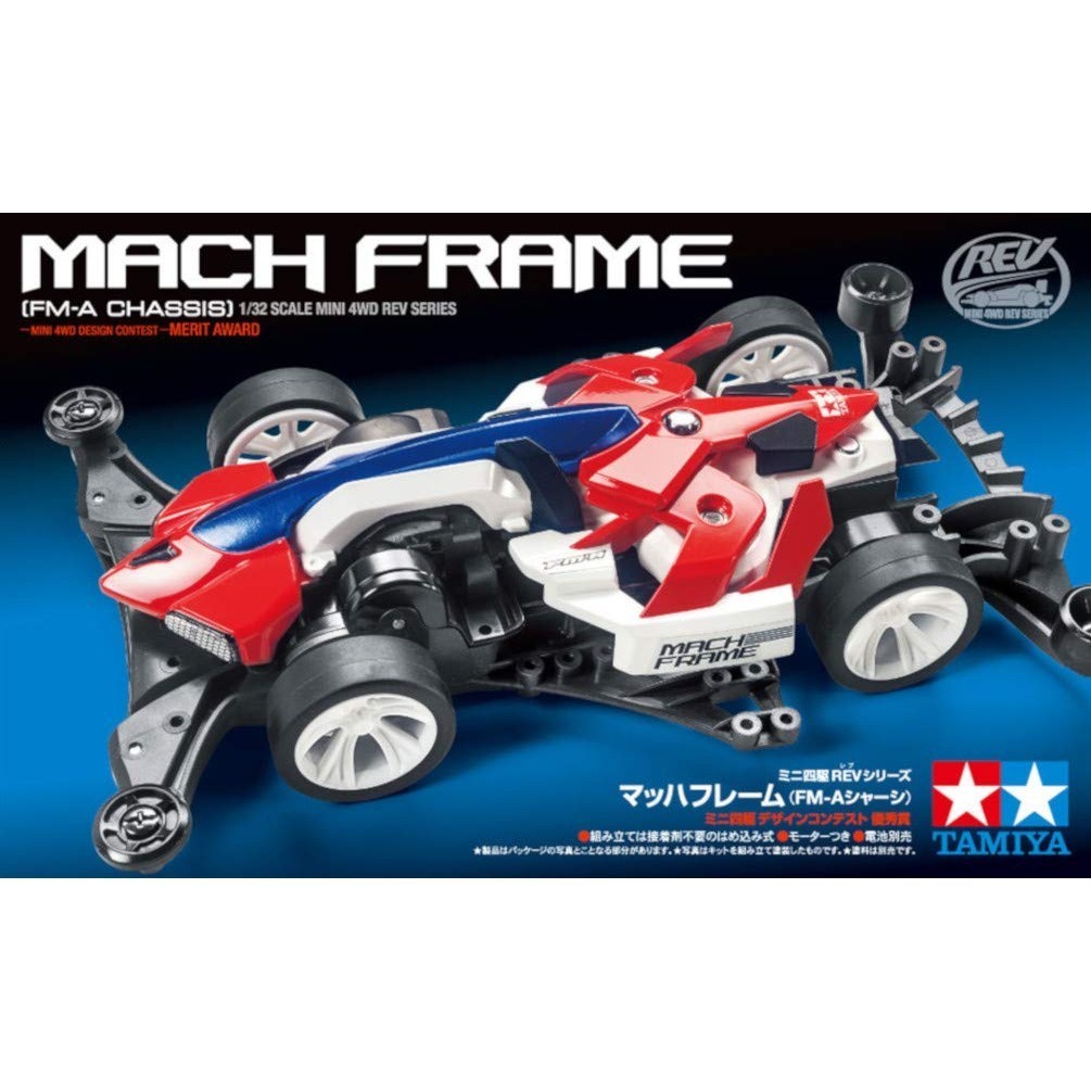 Tamiya 18714 Mini 4WD Mach Frame FM-A Chassis 1/32 Scale | Shopee Malaysia