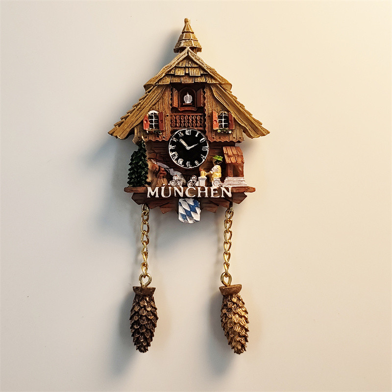 Shopee Official Germany Munich Creative Cabin Cuckoo Clock Travel ...