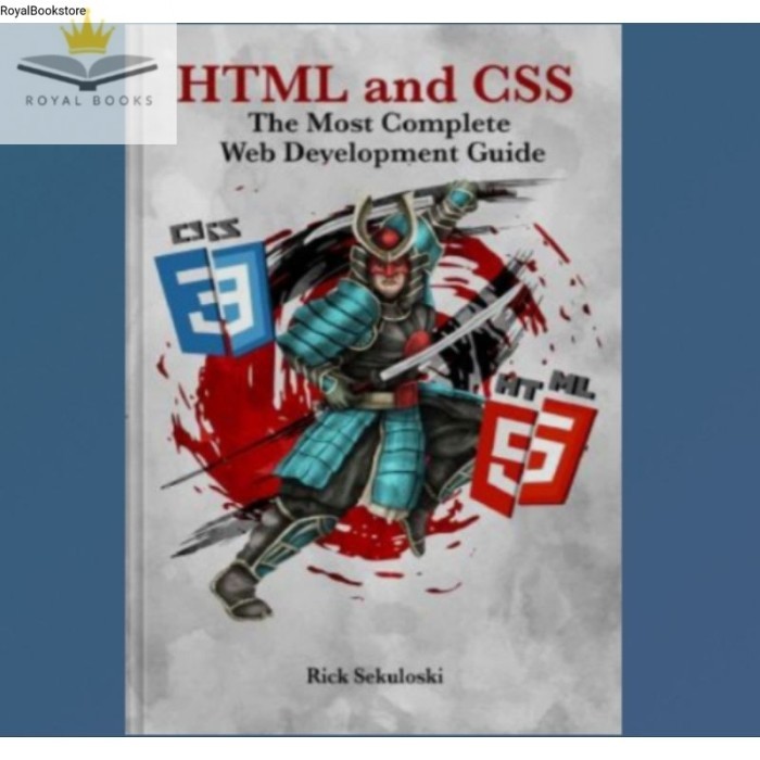 HTML and CSS book: The Most Complete Web Development Guide | Shopee Malaysia