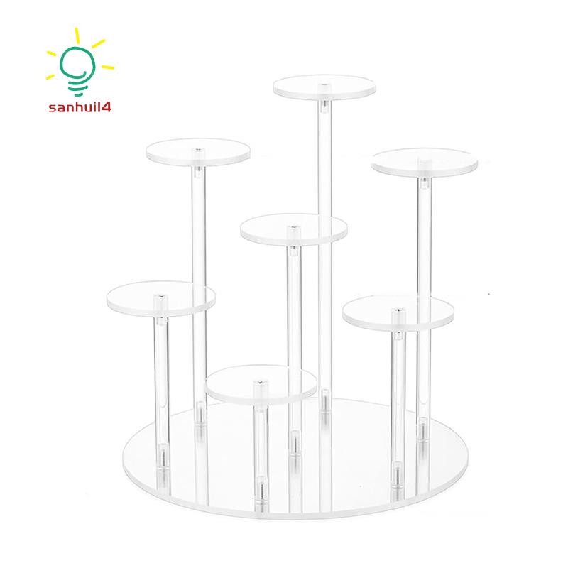 Acrylic Dessert Display Stand Jewelry Cake Perfume Storage Rack ...