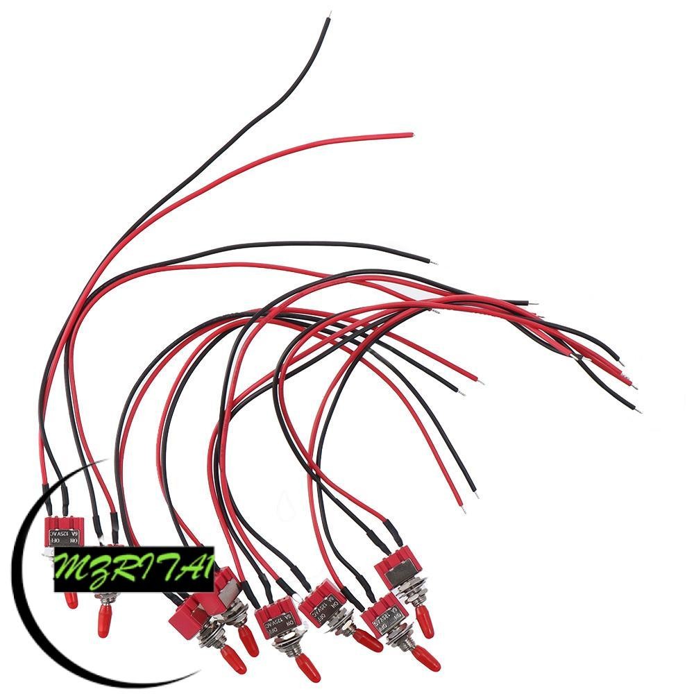 MARITA1 1/8Pcs Mini Toggle Switch, MTS-101 2 Position 2 Pins Miniature ...